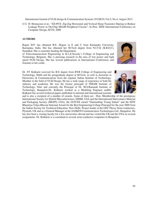 NOVEL SLEEP TRANSISTOR TECHNIQUES FOR LOW LEAKAGE POWER PERIPHERAL CIRCUITS | PDF