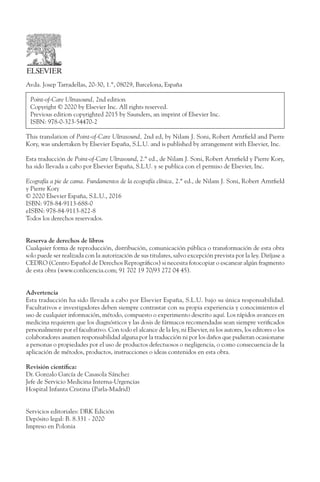 ECOGRAFÍA A PIE DE CAMA Nilam J Soni Md Ms | PDF