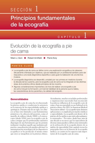 ECOGRAFÍA A PIE DE CAMA Nilam J Soni Md Ms | PDF