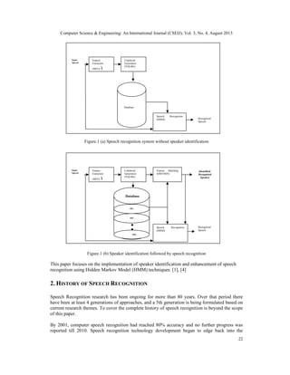 AN EFFICIENT SPEECH RECOGNITION SYSTEM | PDF