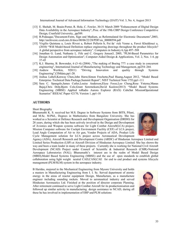 COMMUNICATION THROUGH DIGITAL ENGINEERING PROCESSES IN AN AIRCRAFT ... COMMUNICATION THROUGH DIGITAL ENGINEERING PROCESSES IN AN AIRCRAFT ...