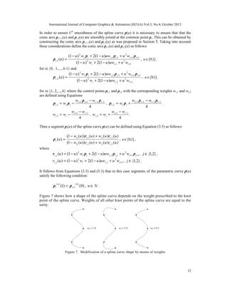 INTERPOLATING RATIONAL BÉZIER SPLINE CURVES WITH LOCAL SHAPE CONTROL | PDF