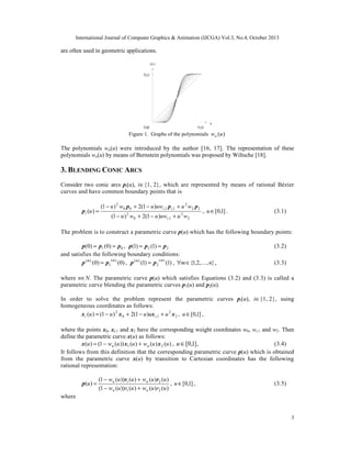 INTERPOLATING RATIONAL BÉZIER SPLINE CURVES WITH LOCAL SHAPE CONTROL | PDF