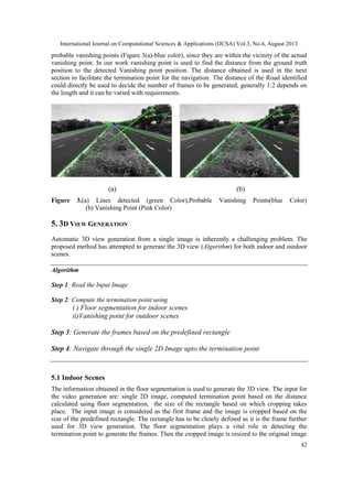 Automatic 3D view Generation from a Single 2D Image for both Indoor and Outdoor Scenes | PDF