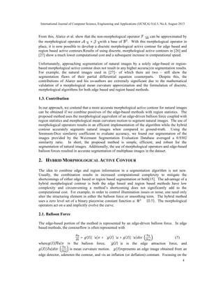 A HYBRID MORPHOLOGICAL ACTIVE CONTOUR FOR NATURAL IMAGES | PPT