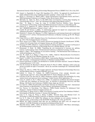 IMBALANCED DATA LEARNING APPROACHES REVIEW | PDF | Computing | Technology & Computing