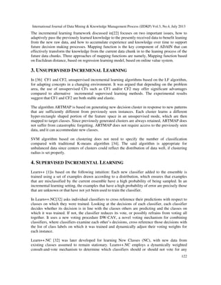 METHODS FOR INCREMENTAL LEARNING: A SURVEY | PDF