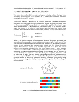 GRAPH COLOURING PROBLEM BASED ON DISCRETE IMPERIALIST COMPETITIVE ALGORITHM | PDF