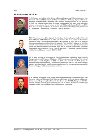 Performance evaluation of VLC system using new modulation approach | PDF