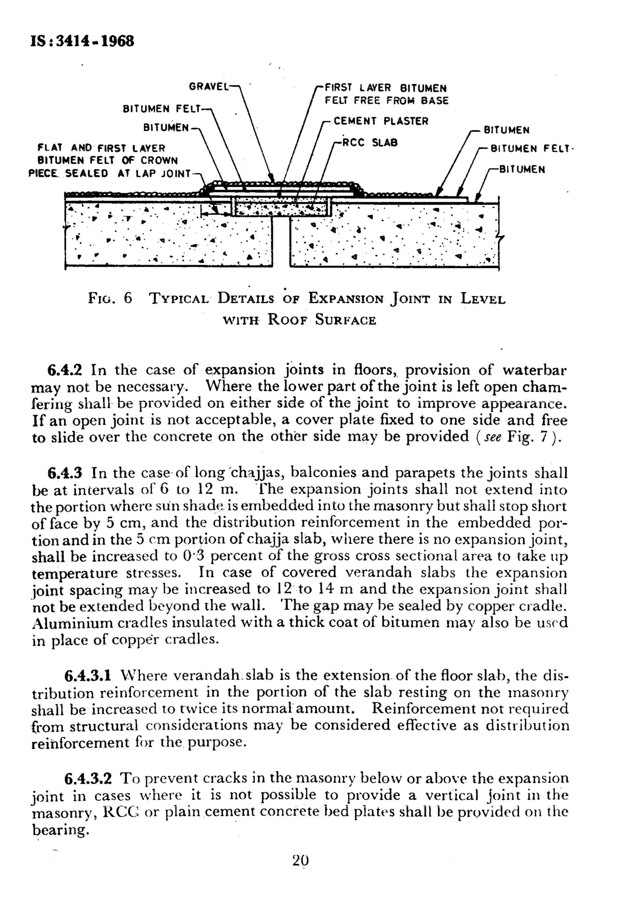 3414 code of practice for joints in buildings | PDF