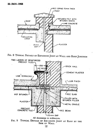 3414 code of practice for joints in buildings | PDF
