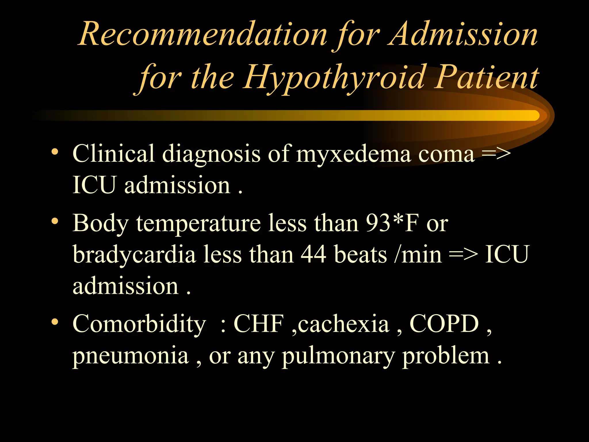 Hypothyroidism and Hyperthyroidism | PPT