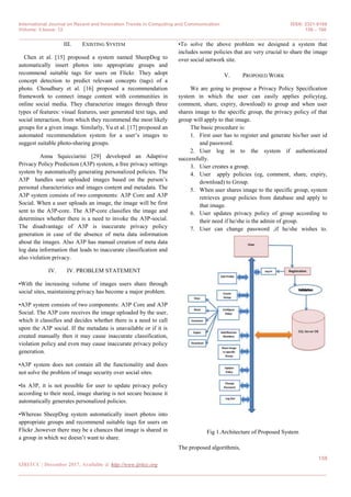 Implementation of Privacy Policy Specification System for User Uploaded Images over Popular ...