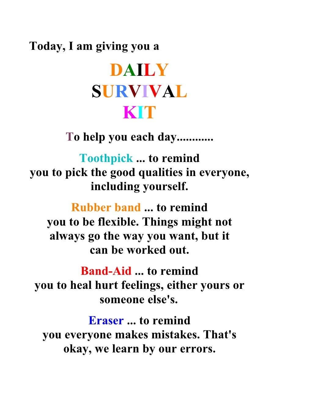 Daily Survival Kit daily-survival-kit