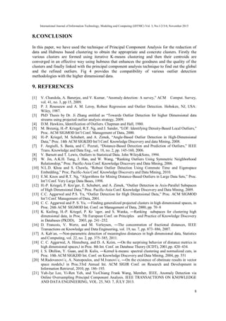 A Mixture Model of Hubness and PCA for Detection of Projected Outliers | PDF