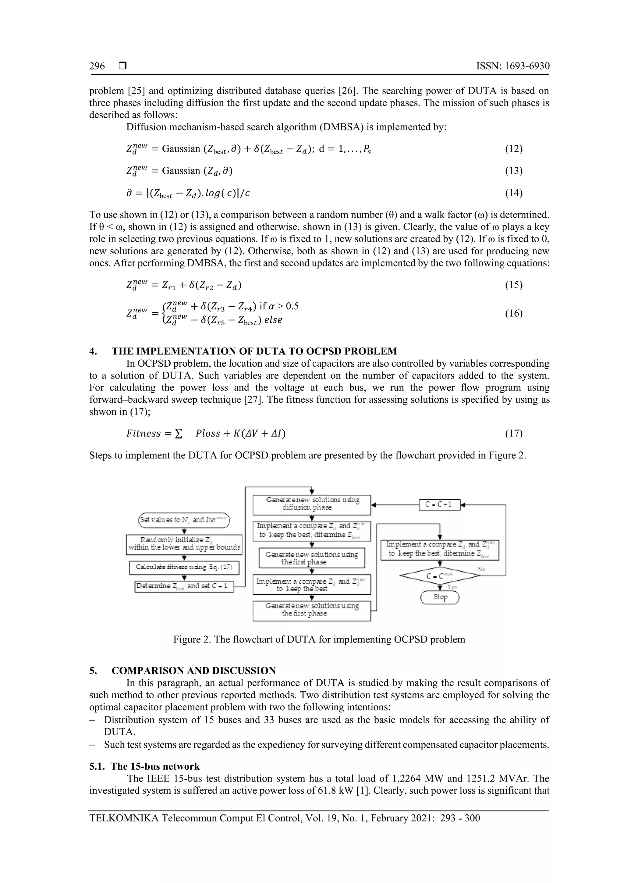 Optimizing Location And Size Of Capacitors For Power Loss Reduction In Radial Distribution