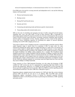 A Comparison of Four Series of CISCO Network Processors | PDF