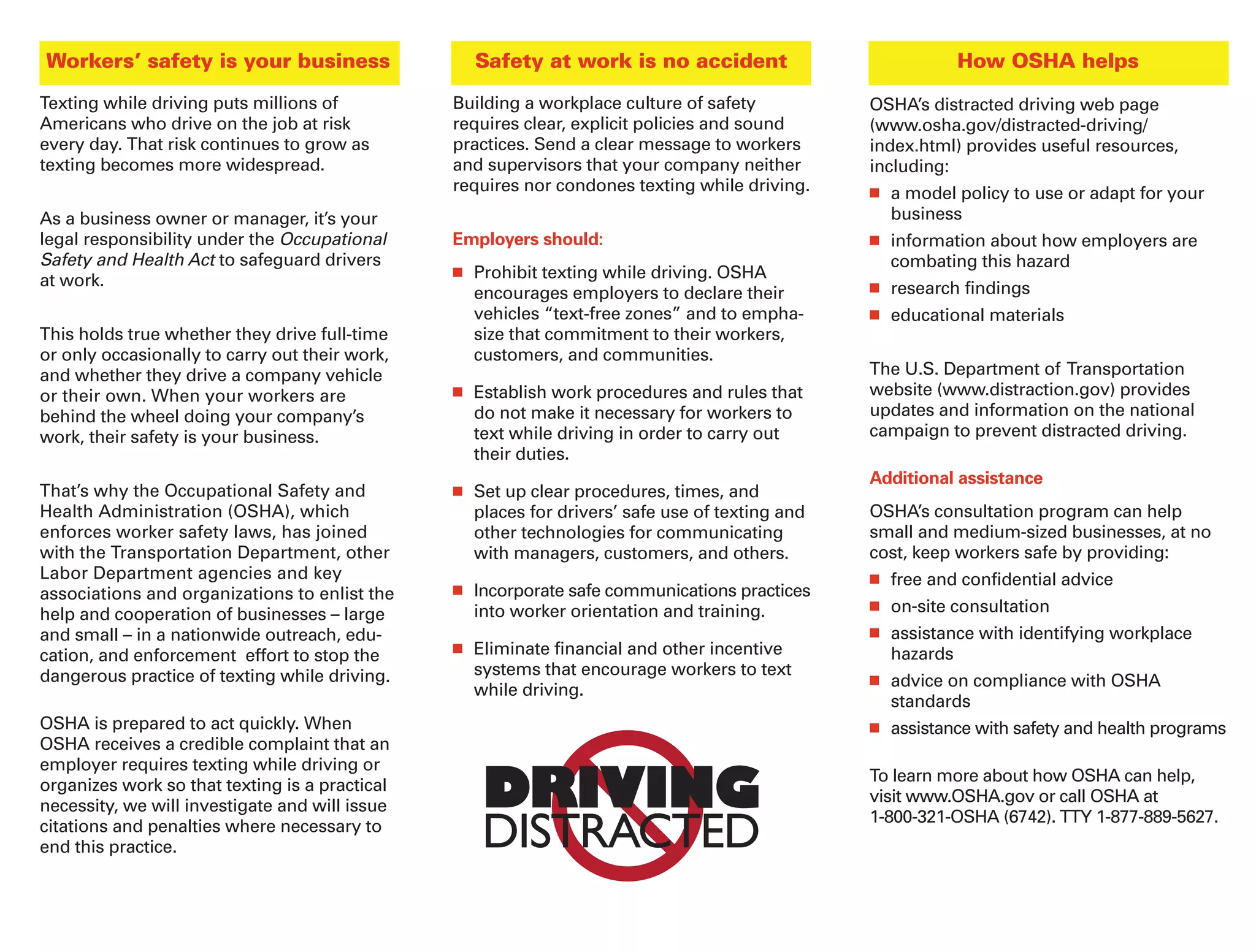 3416distracted driving-flyer | PDF