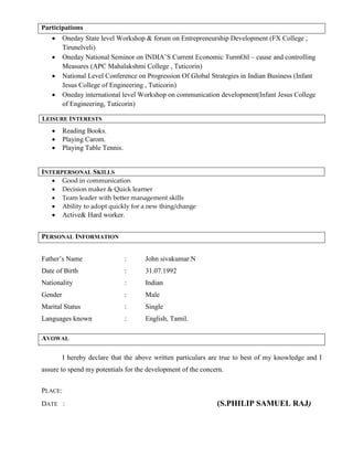 philip resume | PDF