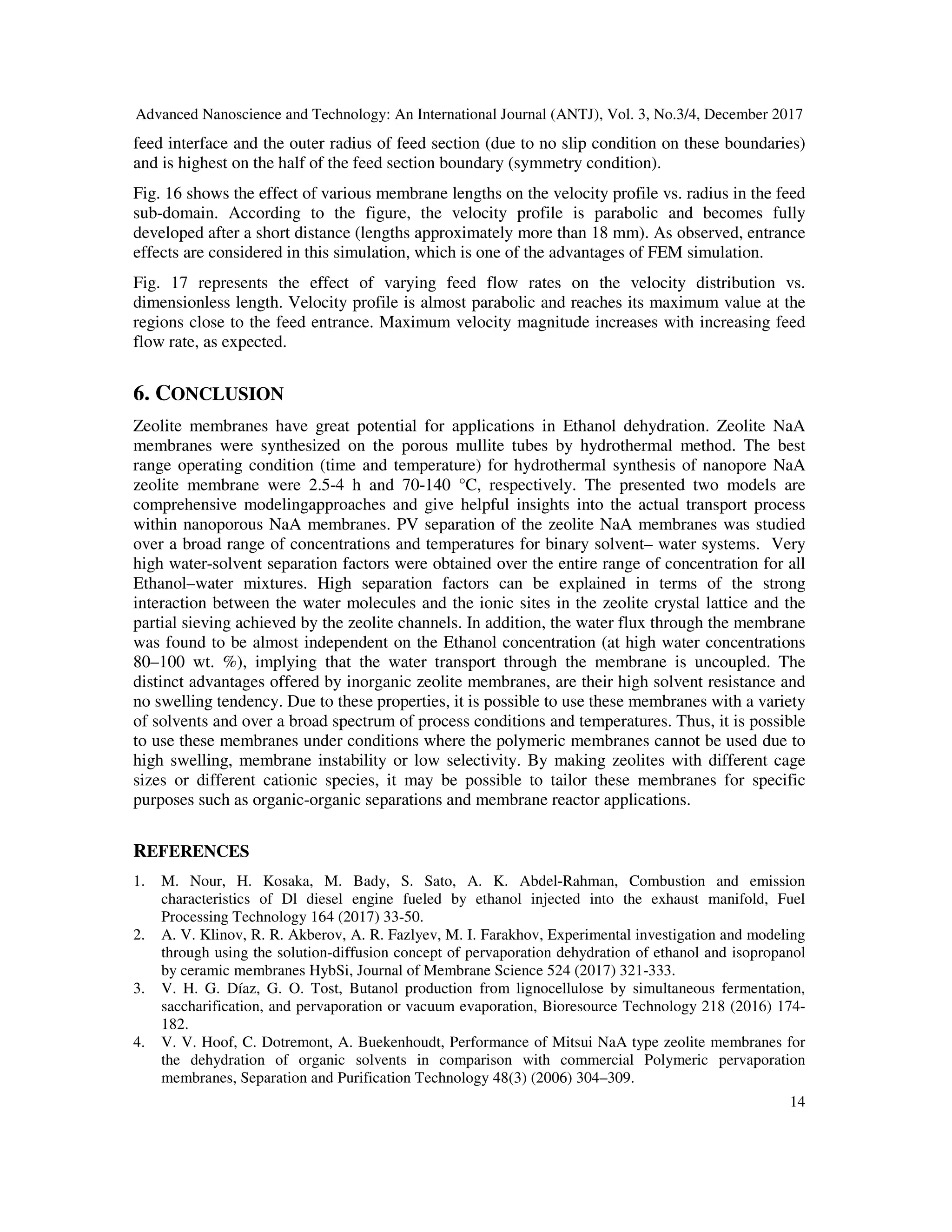 SYNTHESIS, EVALUATION, MODELING AND SIMULATION OF NANO-PORE NAA ZEOLITE MEMBRANES | PDF