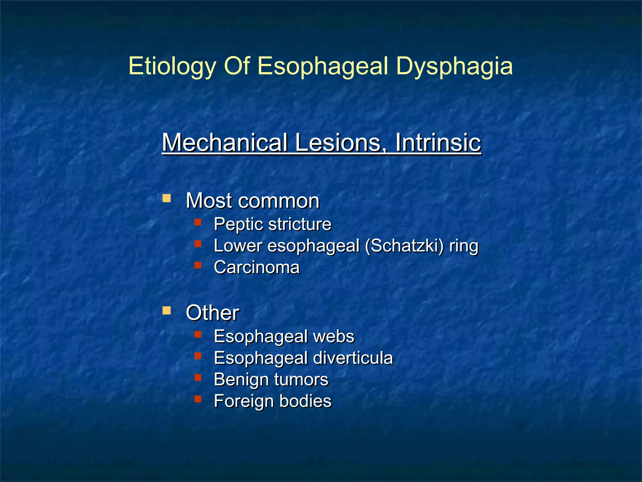 34186 approach to dysphagia | PPT | Ear, Nose and Throat Conditions ...