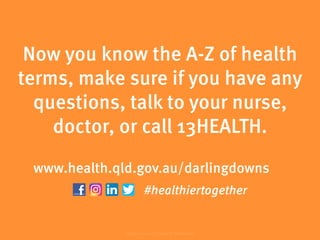 The A to Z of Health Literacy | PPT