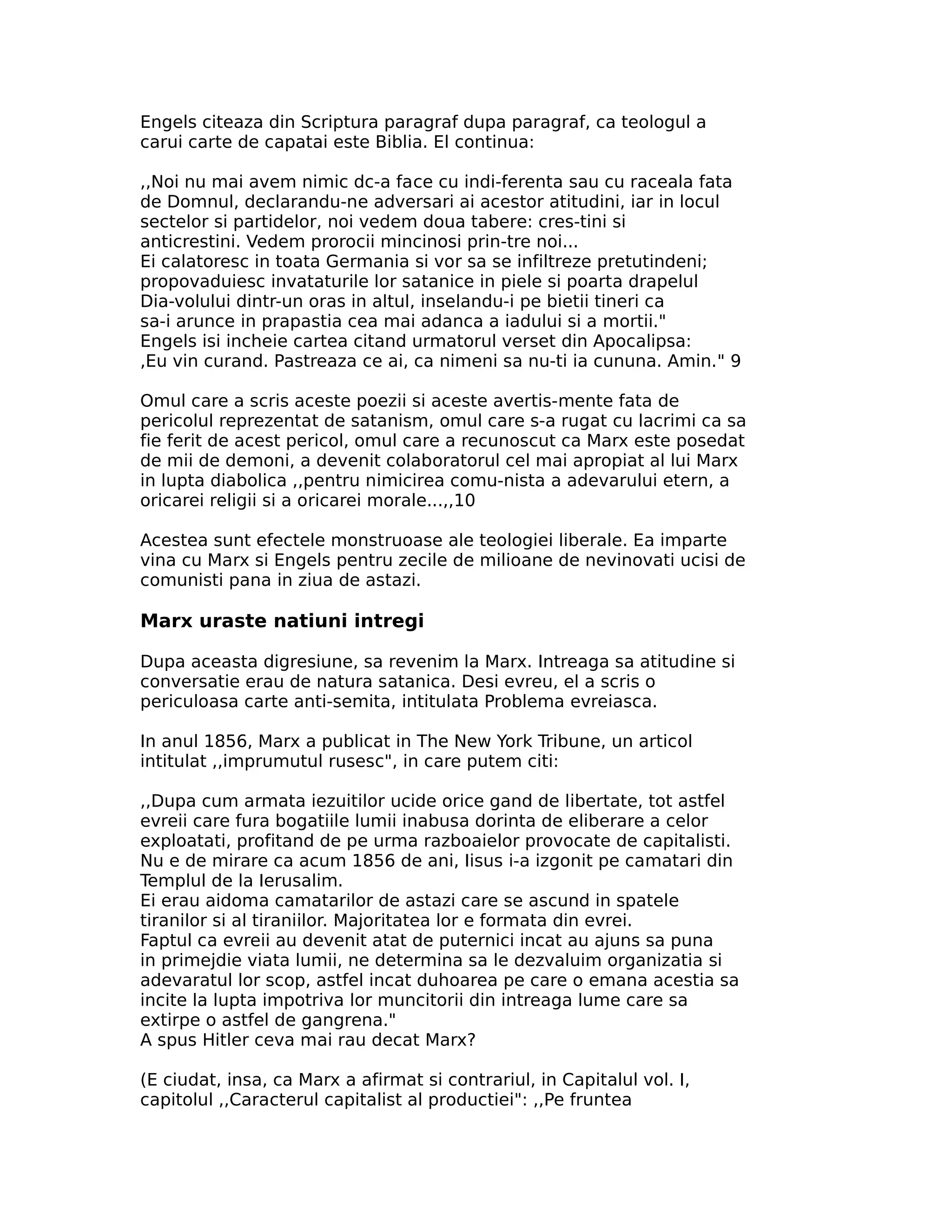 3419702 marx-si-satan-de-richard-wurmbrand-1994 | PDF