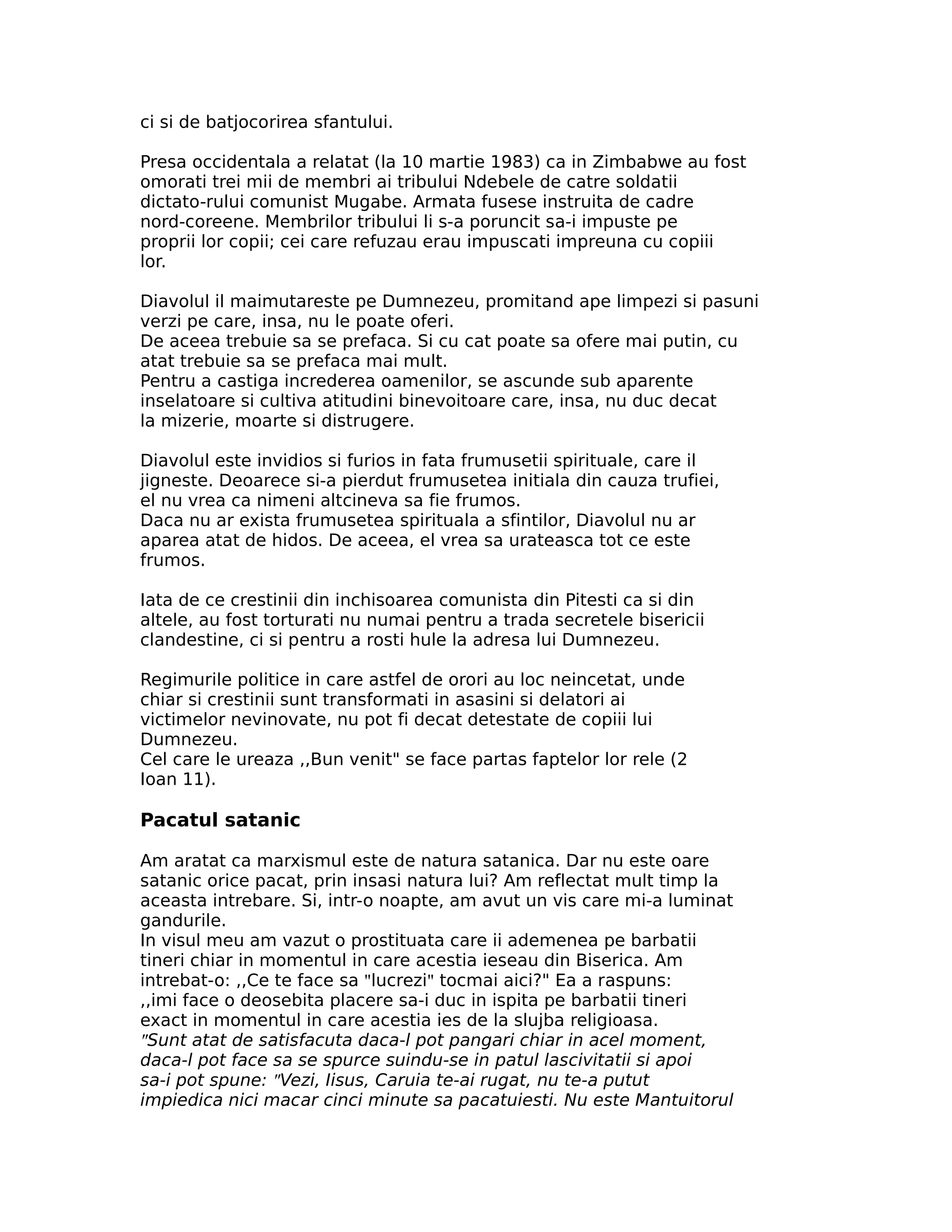 3419702 marx-si-satan-de-richard-wurmbrand-1994 | PDF