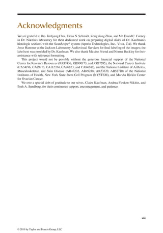 Histologic Basis Of Mouse Endocrine System Development A Comparative ...