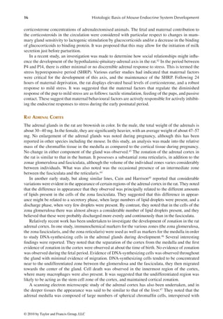 Histologic Basis Of Mouse Endocrine System Development A Comparative ...