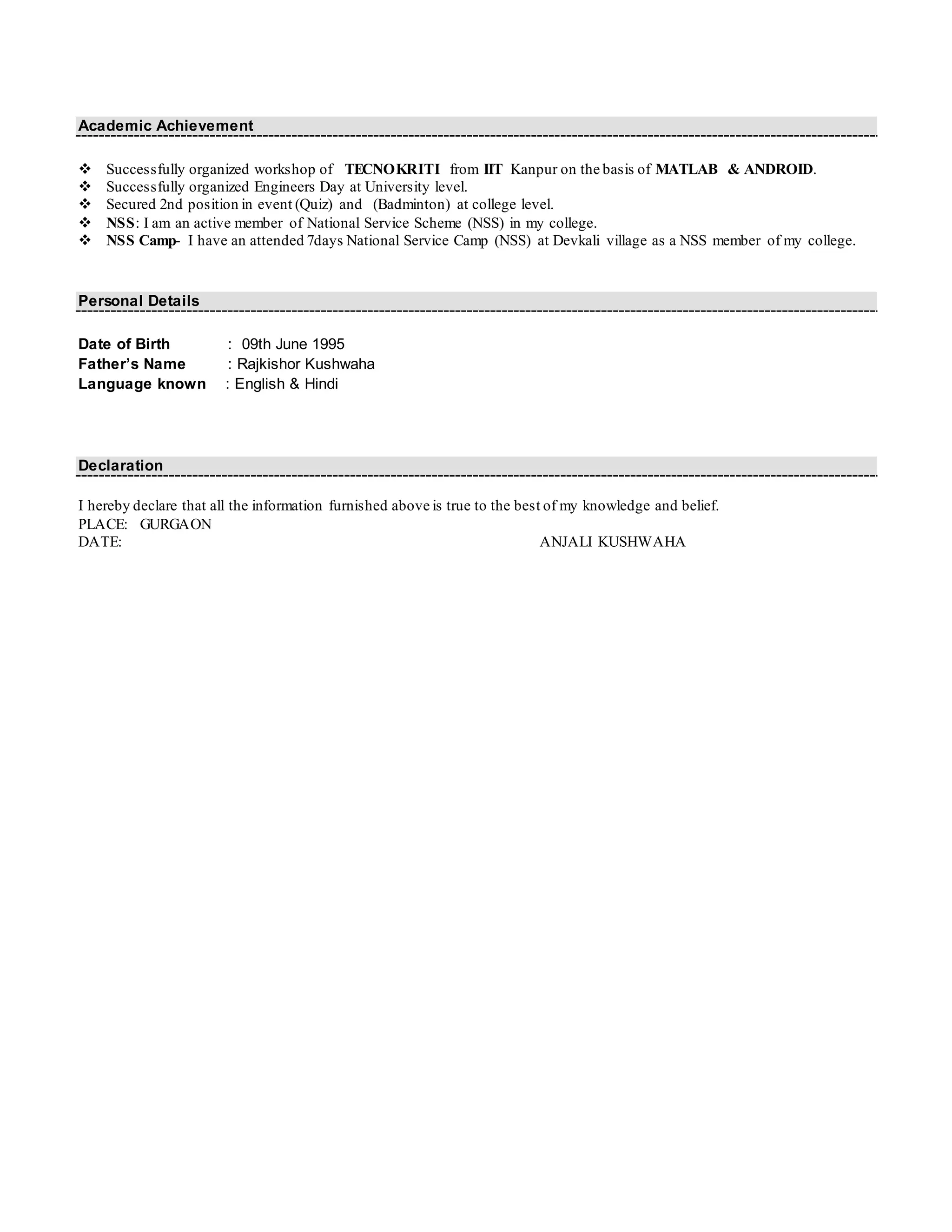 Anjali Updated CV | DOCX