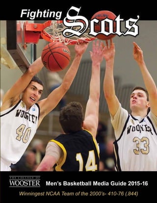 2015-16 Wooster Men's Basketball Guide | PDF