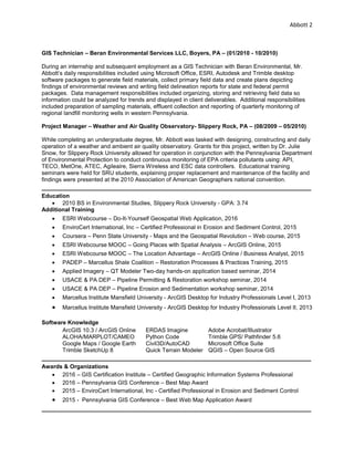 CAbbott_Resume_GISP_072416 | PDF