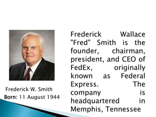 FedEx CSR | PPTX
