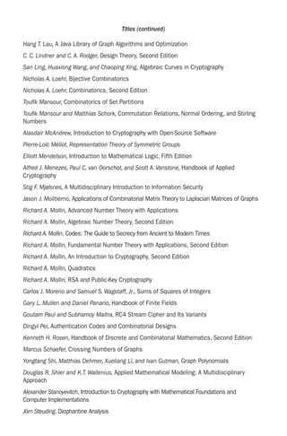 Crossing Numbers Of Graphs Schaefer Marcus | PDF