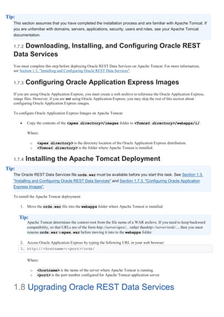 oracle-rest-data-service-instal-config | PDF