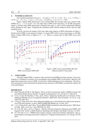 Studying strictly positive secure capacity in cognitive radio-based non-orthogonal multiple ...