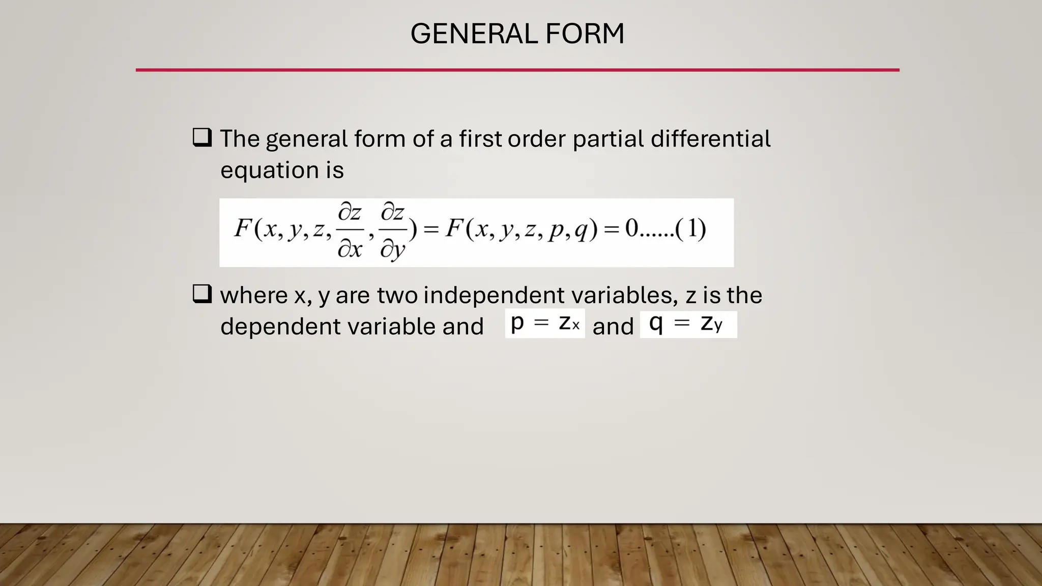PARTIAL DIFFERENTIATION & APPLICATION . | PPT