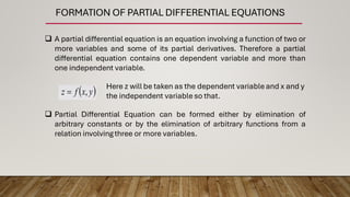 PARTIAL DIFFERENTIATION & APPLICATION . | PDF