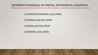 PARTIAL DIFFERENTIATION & APPLICATION . | PPT