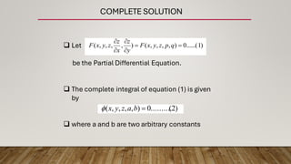 PARTIAL DIFFERENTIATION & APPLICATION . | PPT