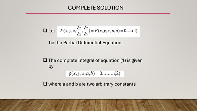 PARTIAL DIFFERENTIATION & APPLICATION . | PPT