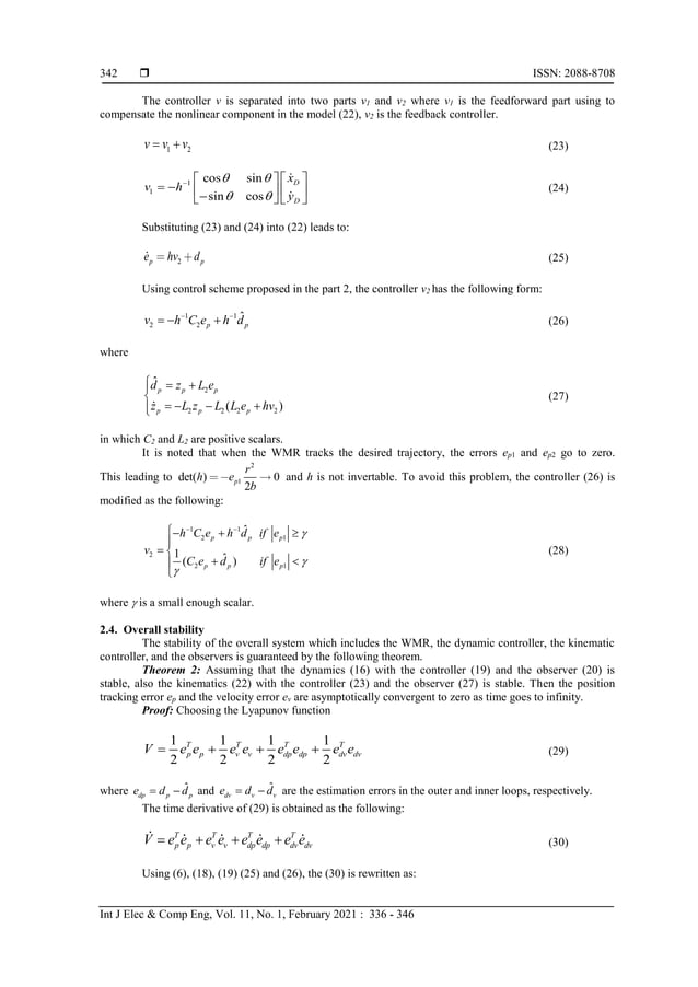 Robust Adaptive Controller For Wheel Mobile Robot With Disturbances And Wheel Slips Pdf