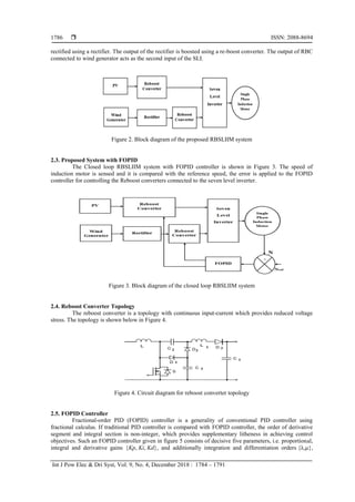 Fractional Order PID Controlled Cascaded Re-boost Seven Level Inverter ...