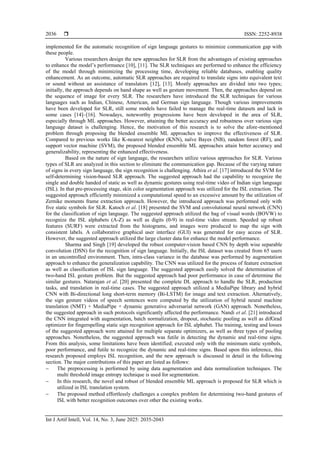 Sign language recognition and classification using blended ensemble ...