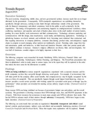 Social Trends Report | PDF