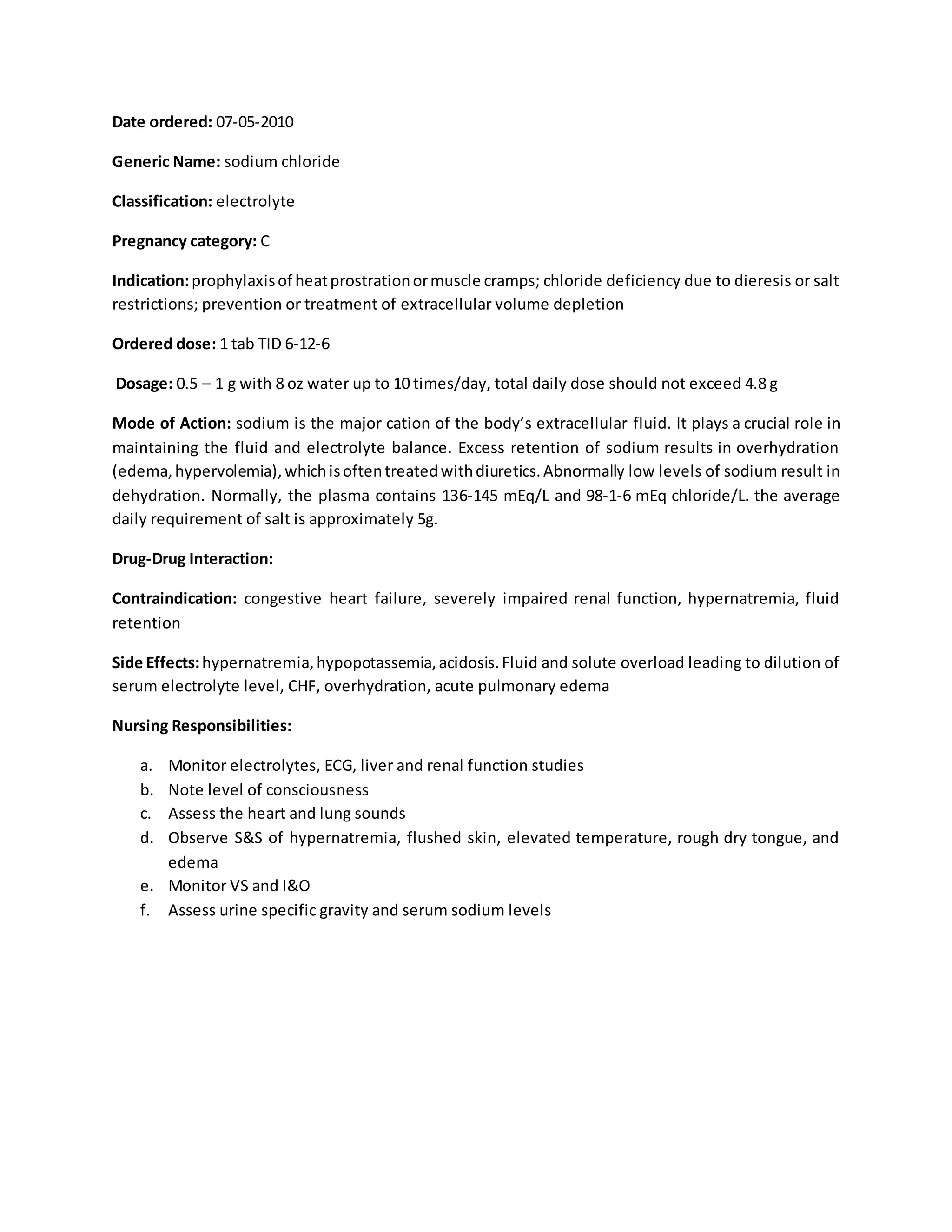 nacl drug-study | DOCX