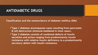 342702880 antidiabetics-ppt | PDF