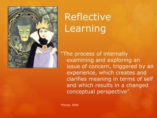 Reflective Learning | PPTX