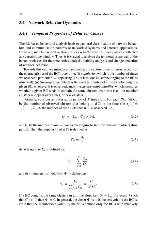 Network Behavior Analysis 2nd Edition Kuai Xu | PDF